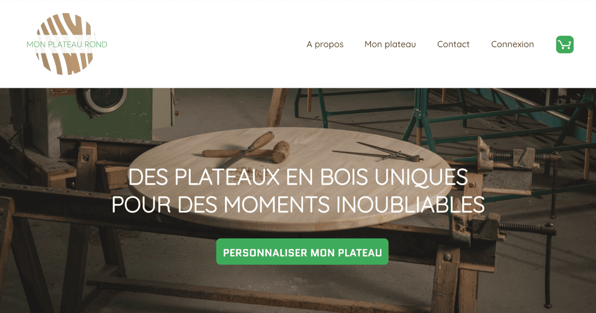 Mon Plateau Rond En Bois - L'élégance Pour Votre Mobilier